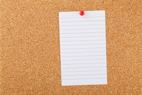 Nachhilfe Zettel Vorlage Gut Note Paper Cork Board Free Stock Public