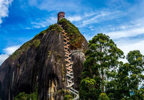 The Rock Of Guatapé Or El Peñón De Guatapé Unusual Places