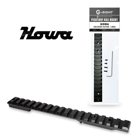 Picatinny Rail Howa 1500 Short Action G Sight