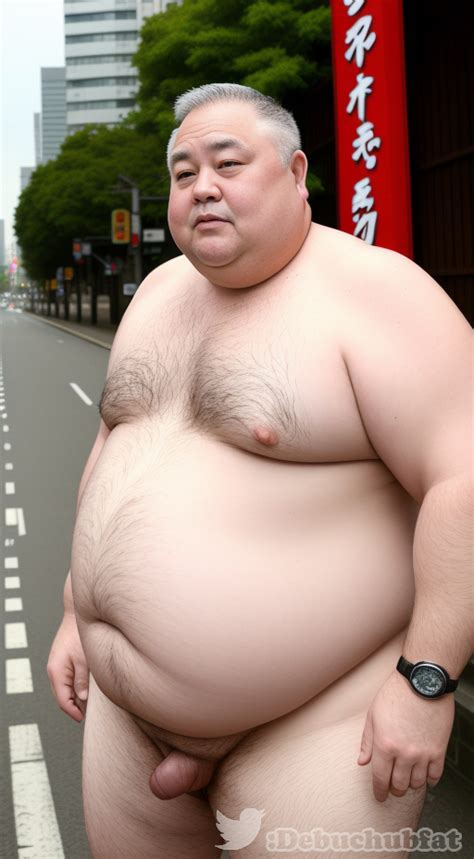 ELLY On Twitter On A Street Corner In Japan An Elderly Overweight