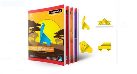 Printed Classmate Origami Ruled Exercise Notebook For School Hard At Best Price In Gwalior R R