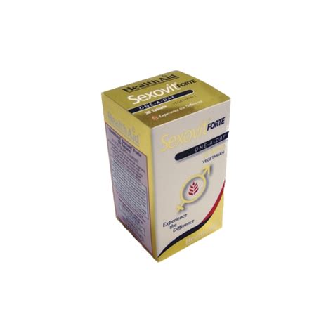 Health Aid Sexovit Forte Tablets Portman S Pharmacy