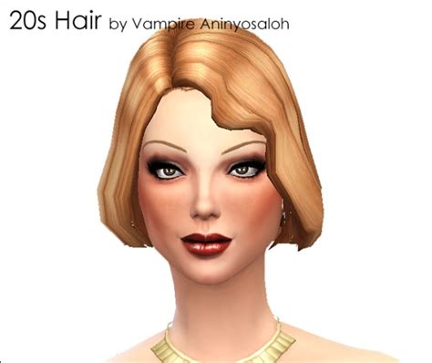 Скачать Sims 4 The 20s Hair New Mesh Геймплей
