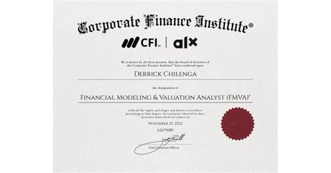 Derrick Chilenga On Linkedin 1 Certification Done And Dusted Thank You Alx Cfi Asante