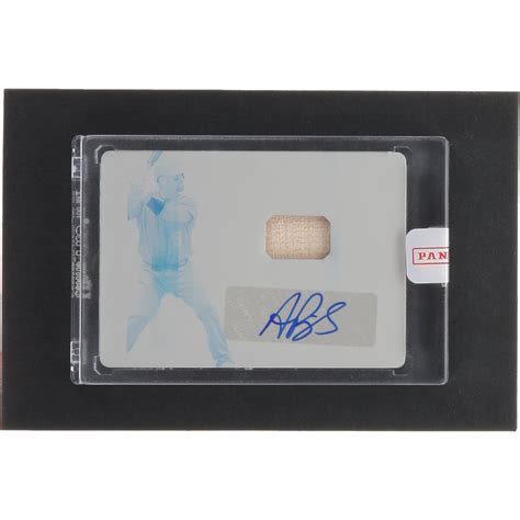 Albert Pujols 2020 Panini National Treasures Game Gear Material