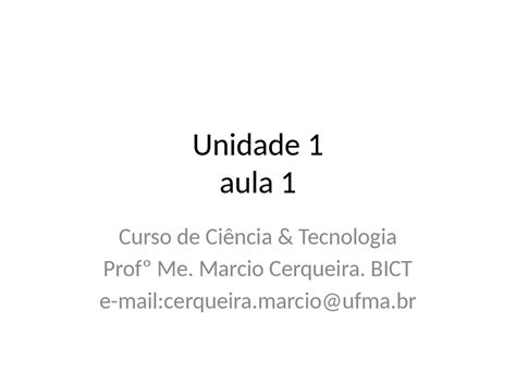 Introdução A Eletricidade Aplicada Aula 1 Docsity
