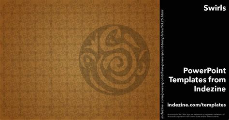 Swirls 01 Powerpoint Template