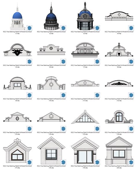 6522 Free Sketchup Relief 3d Model Download Sketchup Models For Free Download