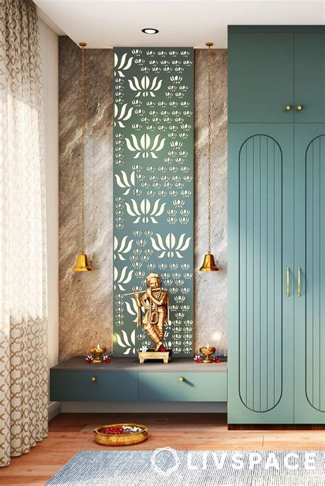 Pooja Room Wall Designs Elegant Wall Covering Designs For An Indian