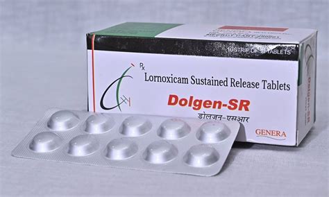 Lornoxicam Sustained Release Tablets At Best Price In Bathinda