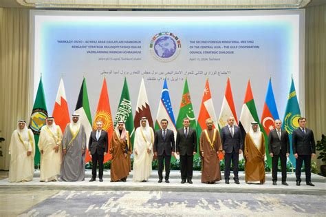 Gcc Countries And Central Asias High Level Meeting