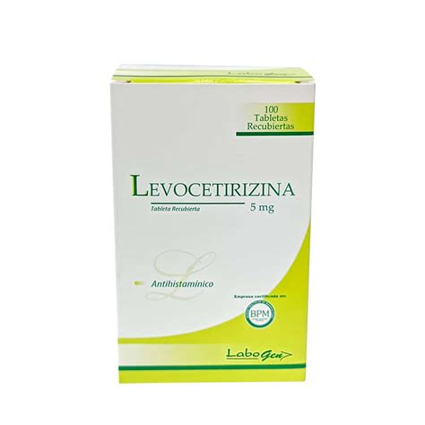 Levocetirizina 5mg Tableta Recubierta Inkafarma