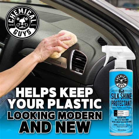 Silk Shine Vinyl Rubber Plastic Satin Protectant Dressing Chemical Guys