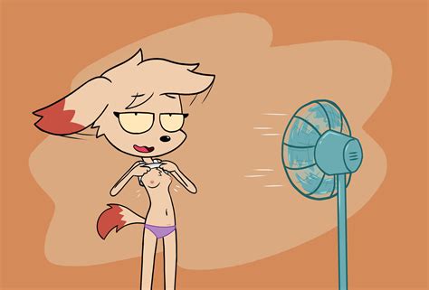 Rule 34 Anthro Breasts Cooling Off Electric Fan Fan Female Female
