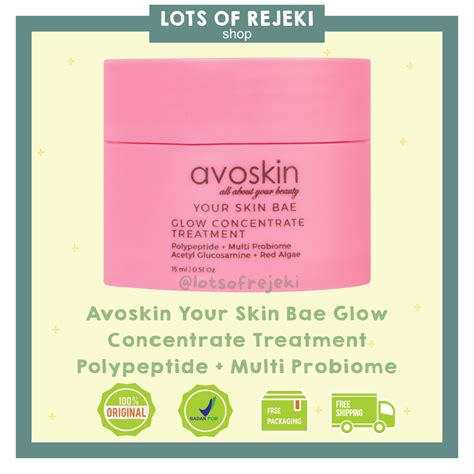 Jual Avoskin Your Skin Bae Glow Concentrate Treatment Polypeptide