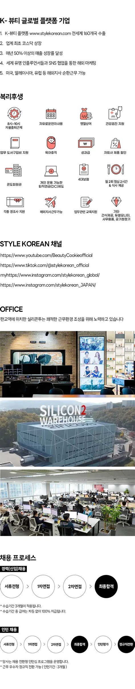 실리콘투 B2b 국가별 해외 화장품 영업 수시채용 공모전 대외활동 링커리어