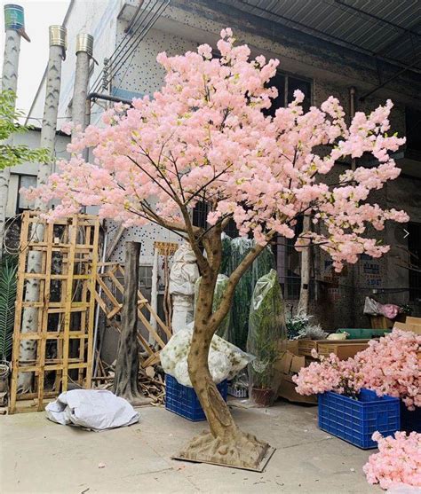 Decoration Big Artificial Tree Flower Artificial Cherry Blossoms