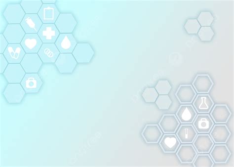六角形漸變醫學背景 藍白色 六邊形 醫學背景圖片和桌布免費下載