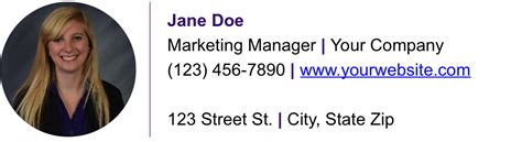 10 Examples Of Professional Email Signatures For Businesses