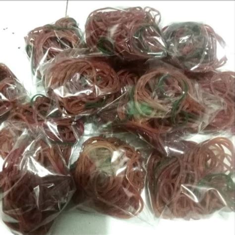 Jual KARET PENTIL KARET GELANG KEMASAN KECIL MINI Shopee Indonesia