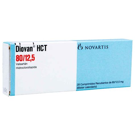 Diovan Hct Novartis 80 12 5mg X28tabletas51133v637498143795370000