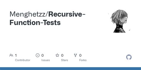 Github Menghetzzrecursive Function Tests