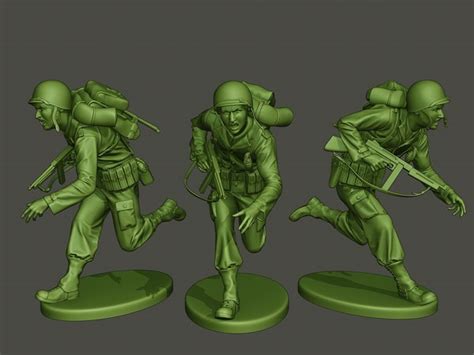 Army Man 3d Models For Download Turbosquid