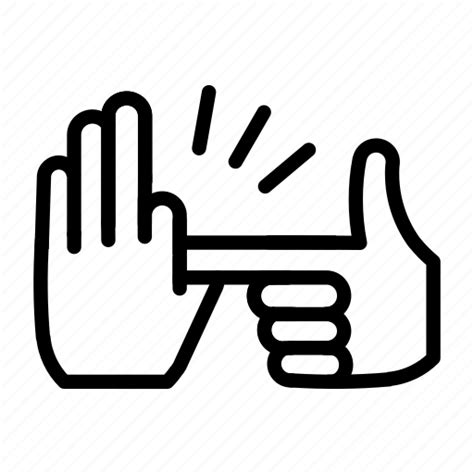 Sex Intercourse Sex Sign Gesture Hand Gesture Penis Vagina Icon