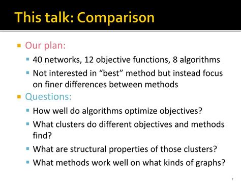 Ppt Empirical Comparison Of Algorithms For Network Community Detection Powerpoint Presentation