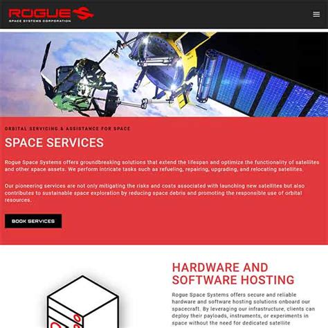 Rogue Space Systems Tidal Media Group Nh Web Design Website