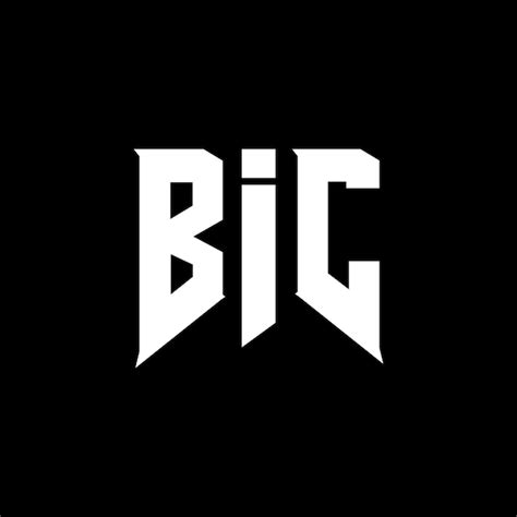 Bic Letter Logo Design Für Das Technologieunternehmen Bic Logo Design