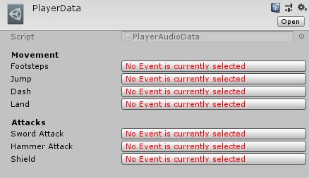 Organizing Wwise Events with ScriptableObjects Alessandro Famà