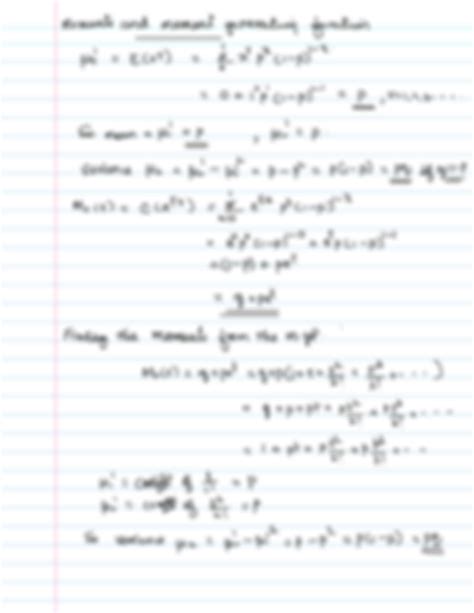 SOLUTION Discrete Distributions Uniform Bernoulli Studypool