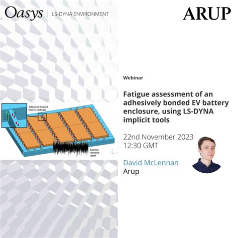 Oasys Ls Dyna Environment On Linkedin Webinar Oasyslsdyna Lsdyna Cae Battery