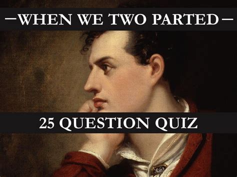 When We Two Parted Quiz Teaching Resources