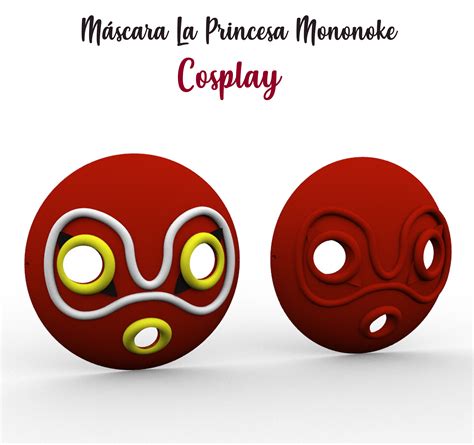 Archivo Stl Gratis Máscara La Princesa Mononoke・plan Para Descargar Y