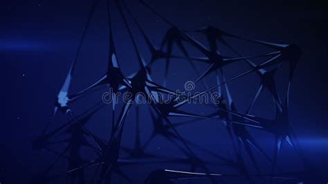 Futuristic Glass Microstructure 3d Render Stock Illustration