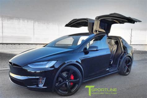 2016 Tesla Model X Signature P90d Ludicrous Solid Black