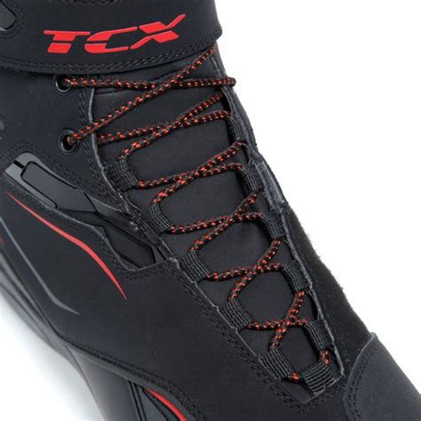 TCX ZETA WP BLACK RED Motoway Maroc