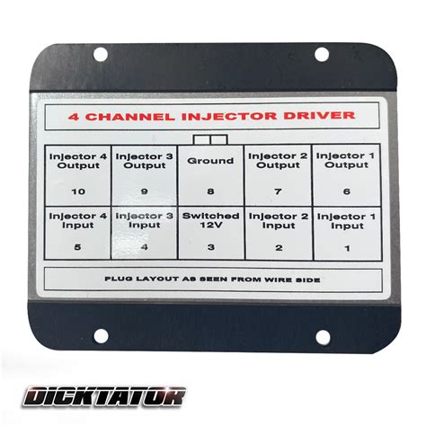 Peak Hold Injector Driver 4 Channel Dicktator