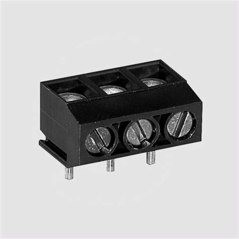 Termblock 3 Pole Vertical Elektronik Lavpris Aps