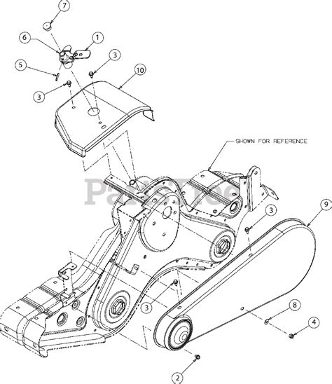 Cub Cadet Tiller Parts Diagram
