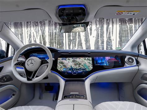 2025 Mercedes Benz Eqs Sedan 55 Interior Photos Us News