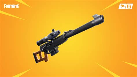 El Fusil De Tirador Automático Brilla En El Parche V1000 De Fortnite