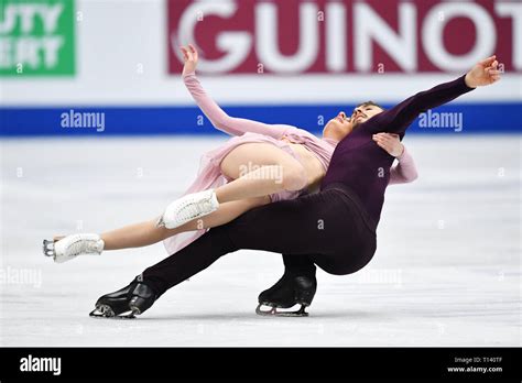 Saitama Japan 23rd Mar 2019 Gabriella Papadakis And Guillaume Cizeron