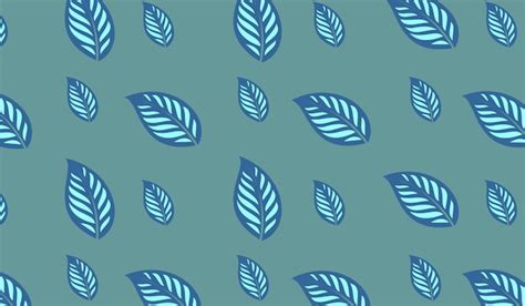 Free Vector Leaf Pattern Garden Background Gradient