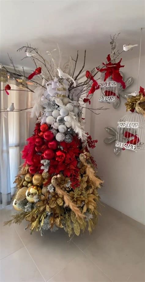 Pin De Emma Ushija En Arbol De Navidad Ideas Para Arboles De Navidad