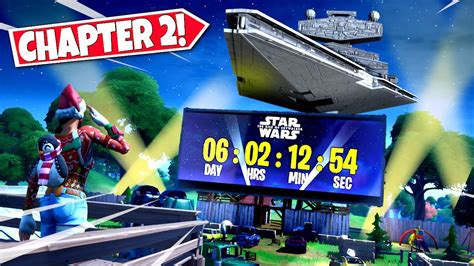 New Chapter 2 Star Wars Leaked Countdown Event At Risky Reels In
