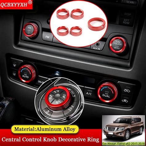 QCBXYYXH Car Styling Navigation Air Conditional Control Switch Knob