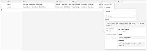 calculated field is not displaying in application builder table view